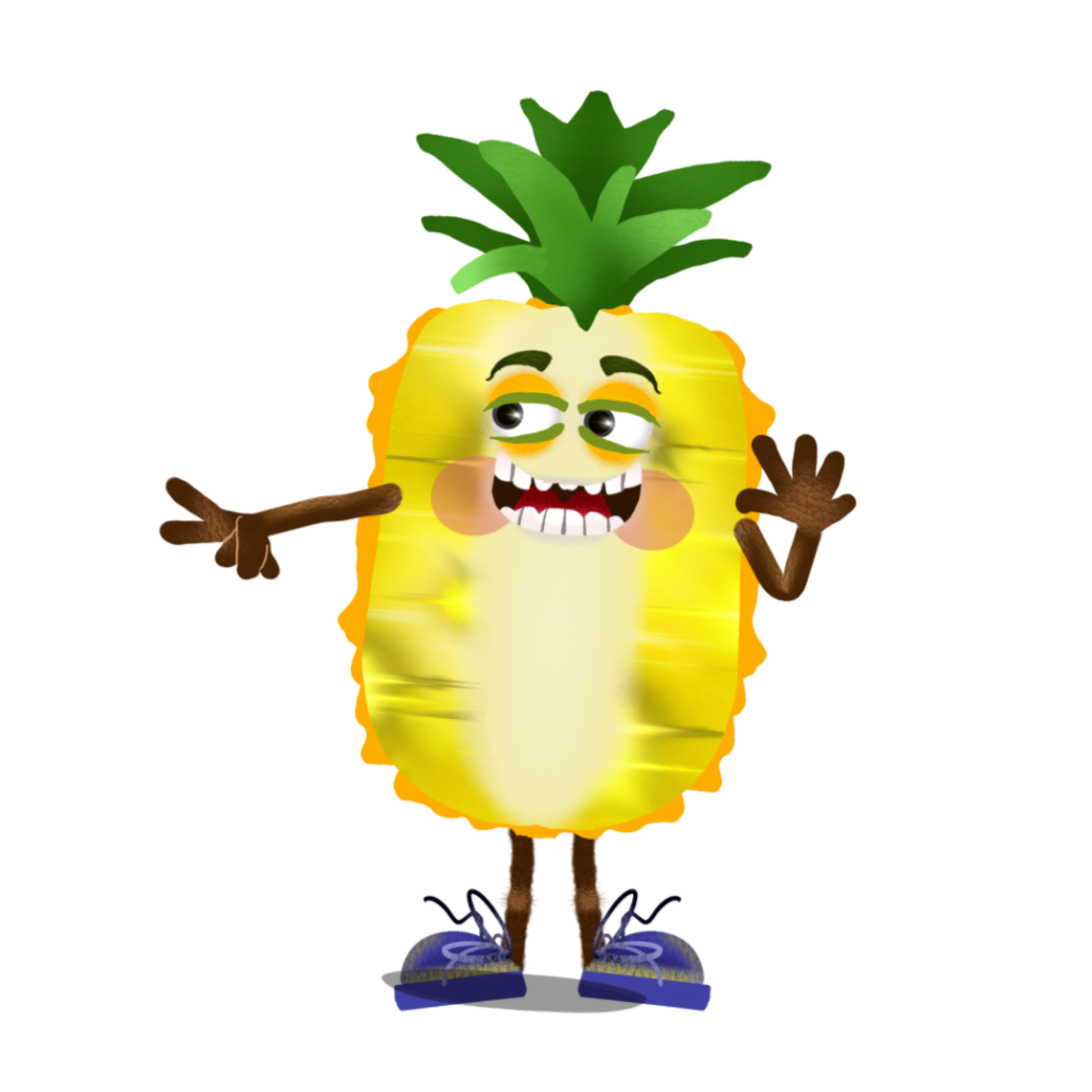 Pineapple Puppet Standard License | Adobe Character Animator Digital ...