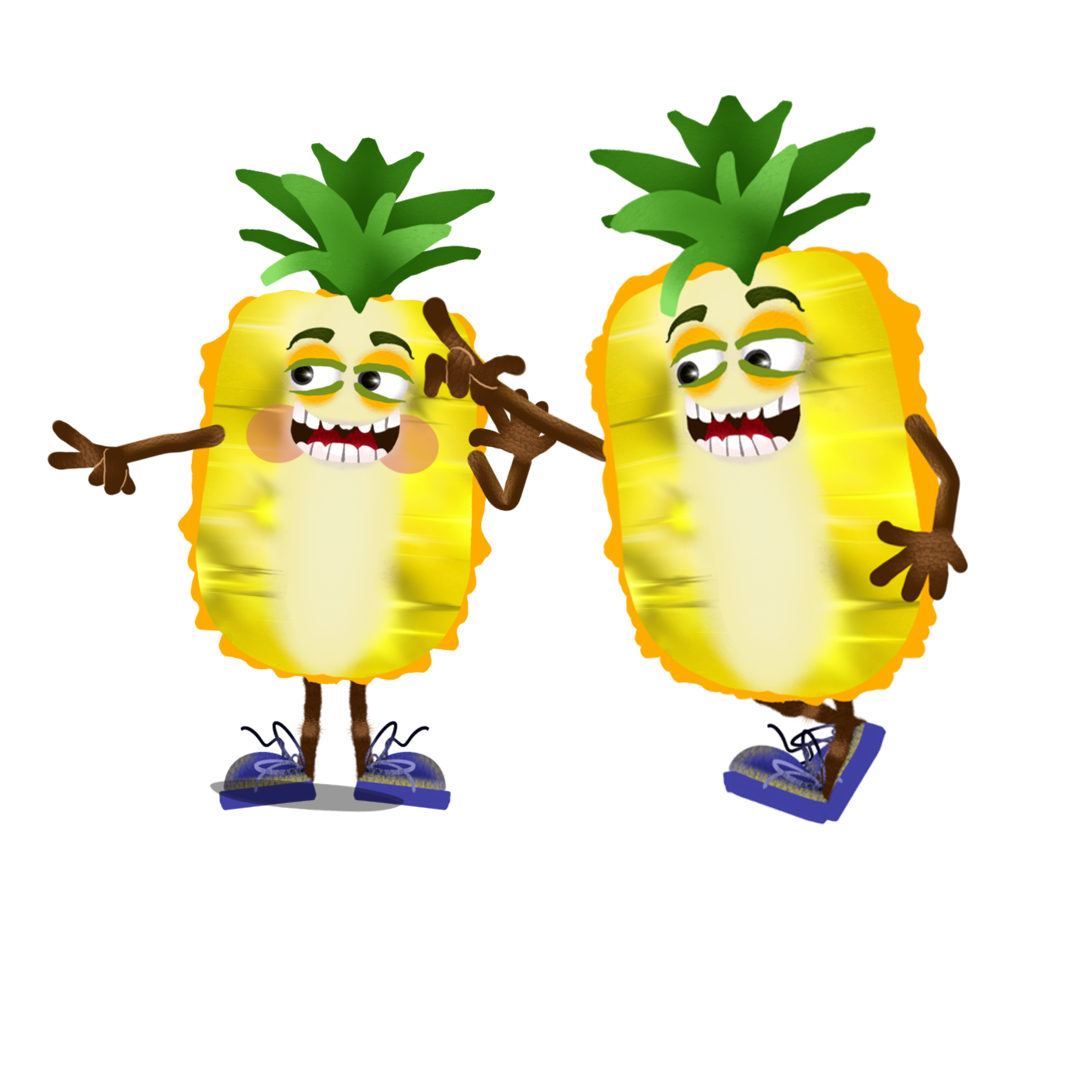 Pineapple Bundle Standard License | Adobe Character Animator Digital ...