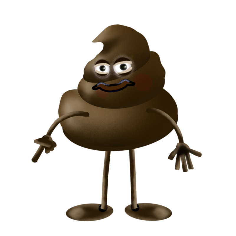 Poop Emoji Puppet Standard License | Adobe Character Animator Digital ...